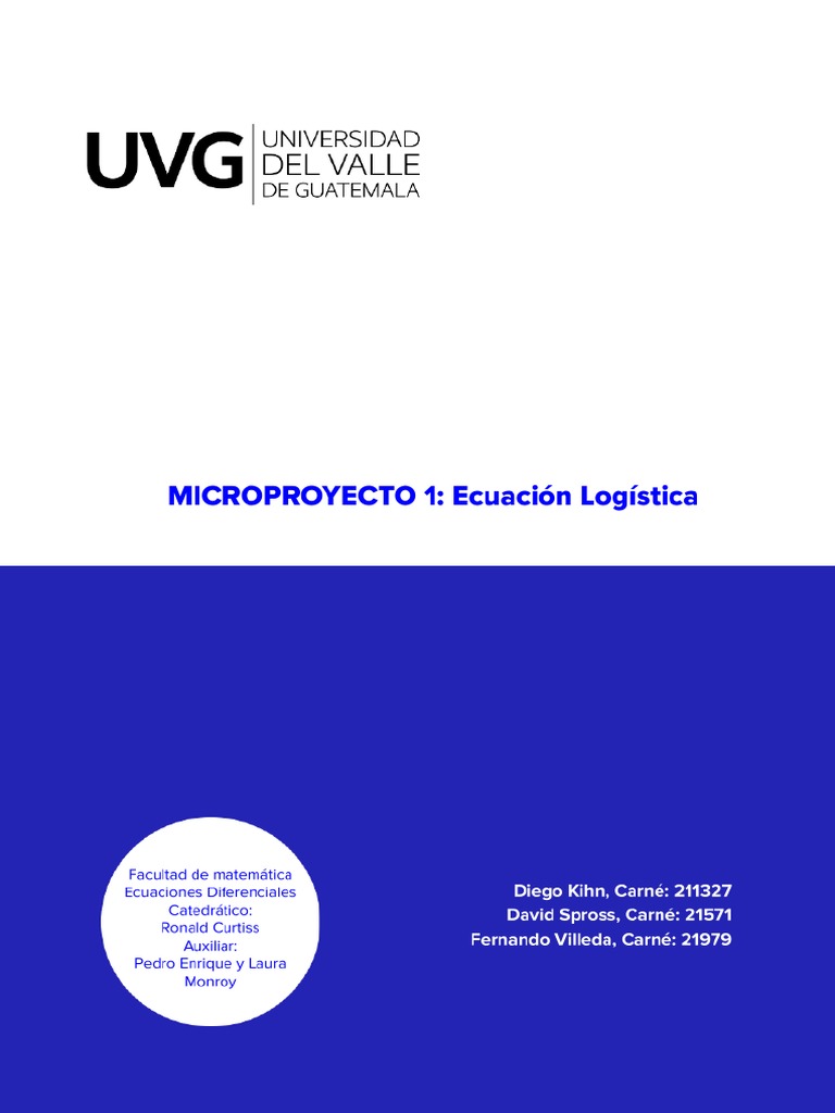 Microproyecto 1 | PDF