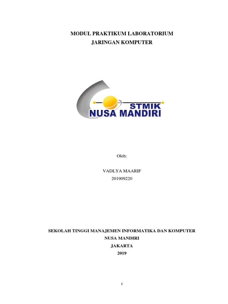 Modul Lab Jarkom NURI Pert 1 6 | PDF