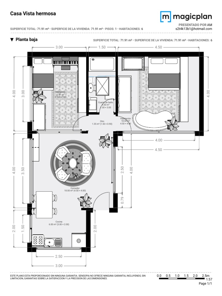 Casa Vista Hermosa Boceto | PDF