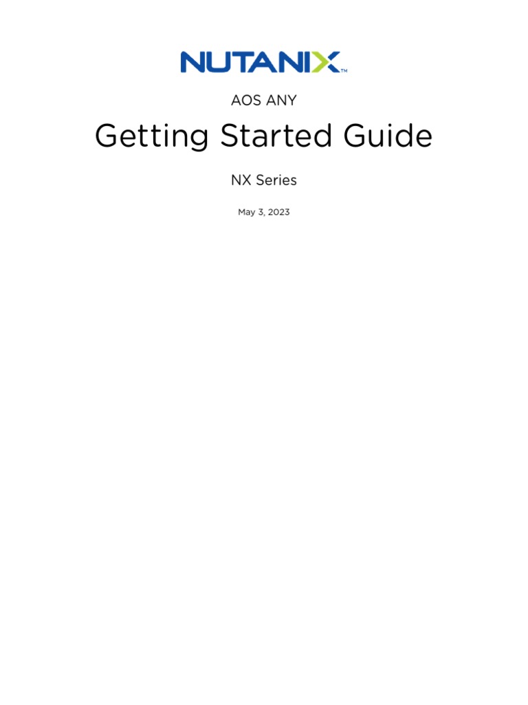 Getting Started Guide NX | Download Free PDF | Computer Cluster ...