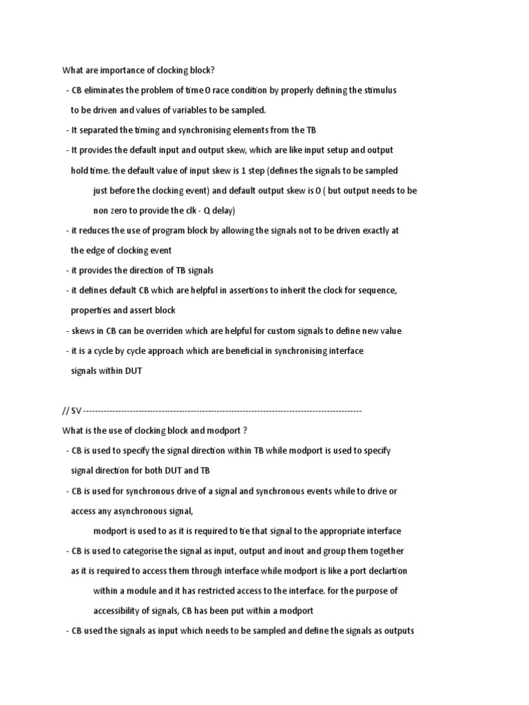 Sv Clocking Block Pdf 
