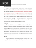SSCT: Scoring and Interpretation Guide | PDF | Attitude (Psychology ...