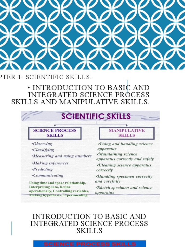 1.0 Chapter 1 SCIENTIFIC SKILLS | PDF | Laboratories | Science