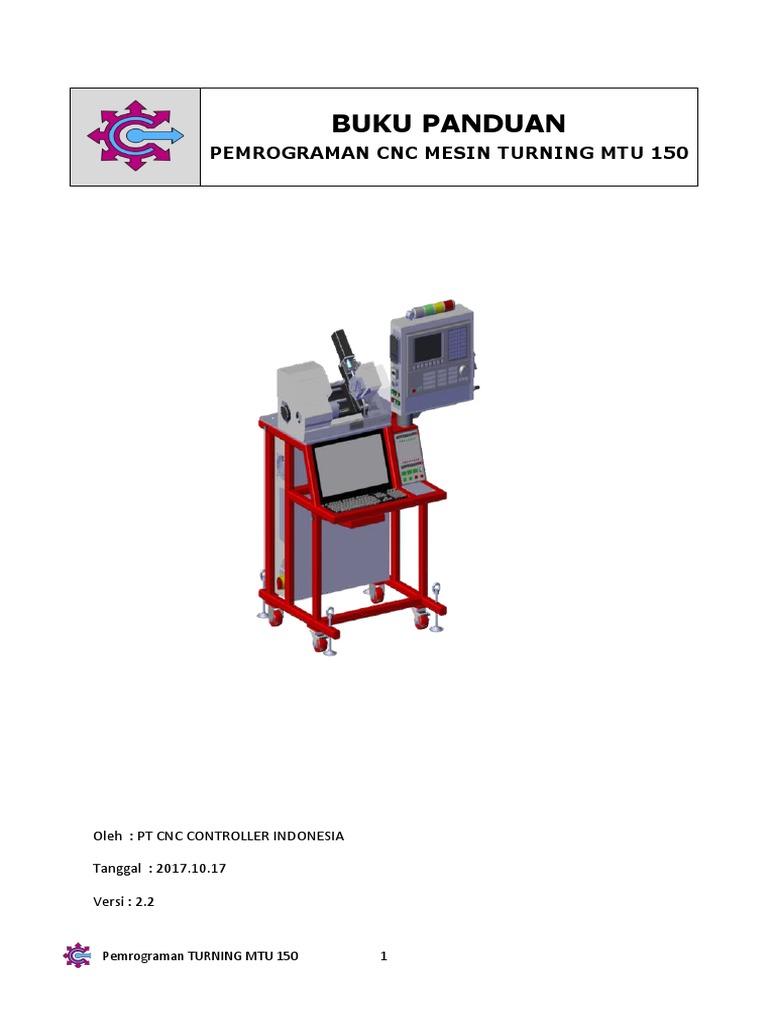 Buku Manual Pemrograman Turning | PDF | Numerical Control | Machining