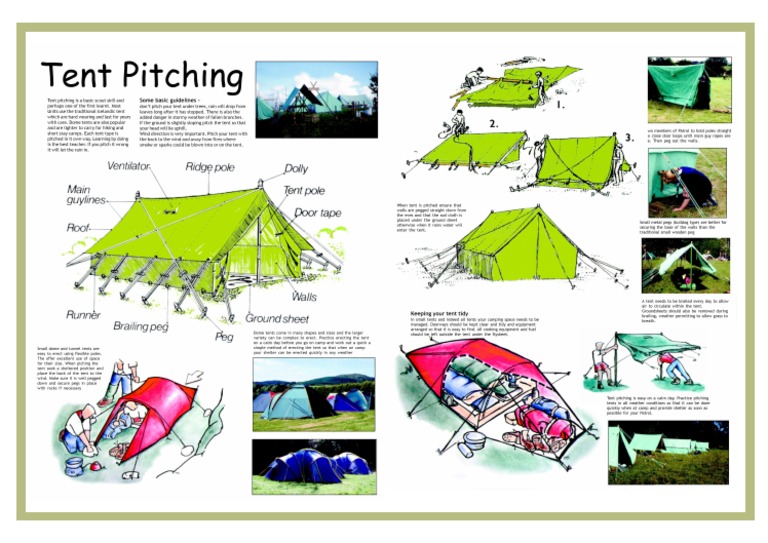 Tent Pitching | PDF