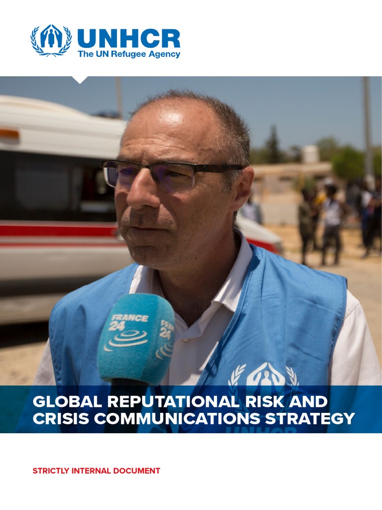 UNHCR Global Reputational Risk and Crisis Communications Strategy 2020 ...