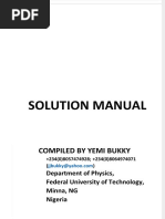 Wiley - Solution Manual To Accompany Volume I of Quantum Mechanics by ...
