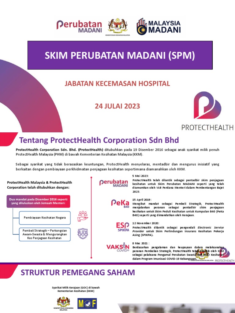 Skim Perubatan Madani | PDF