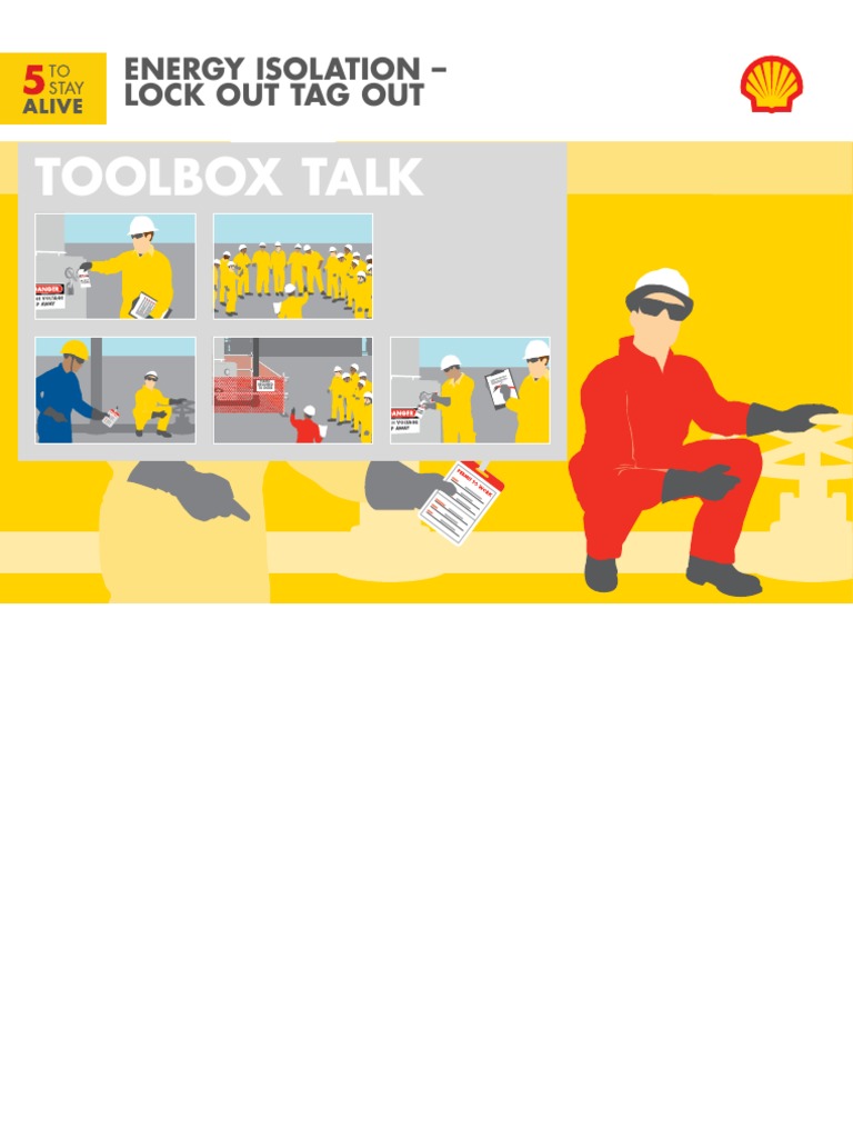 UK Energy Isolation LOTO TBT LR | PDF | Business | Labor Relations