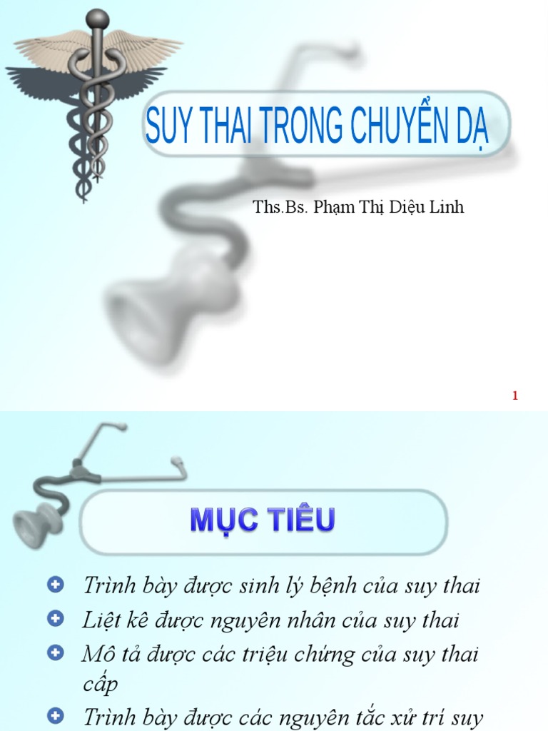 Suy Thai Trong Chuyển Dạ | PDF