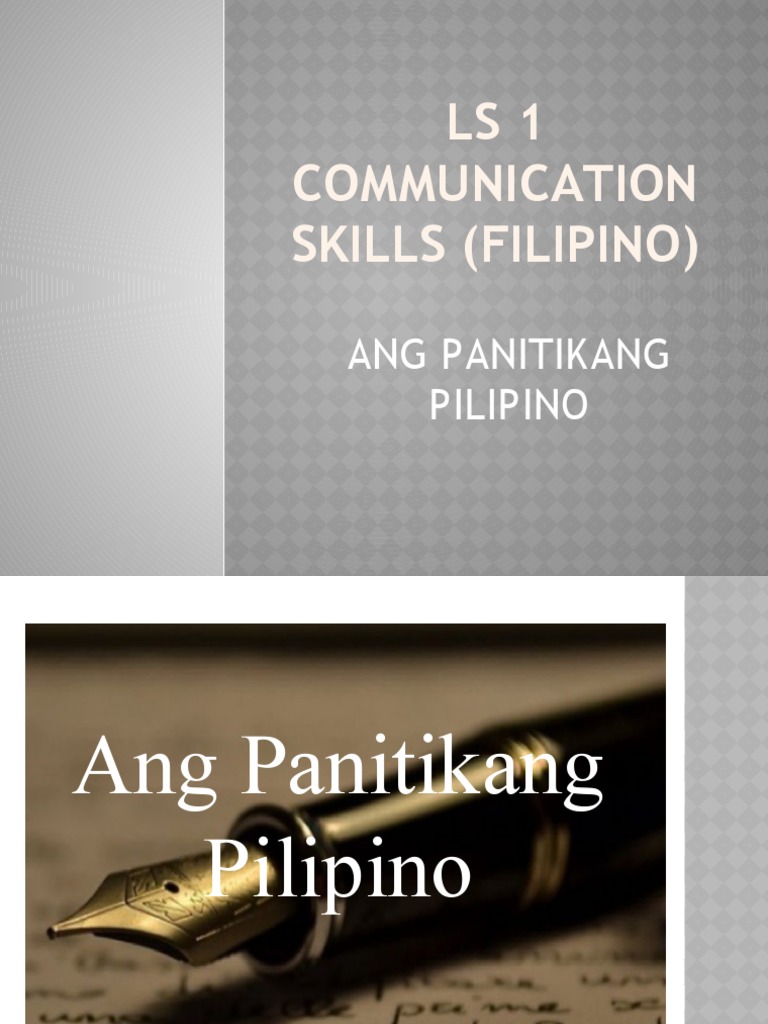 LS 1 (Filipino) Anyong Patula | PDF