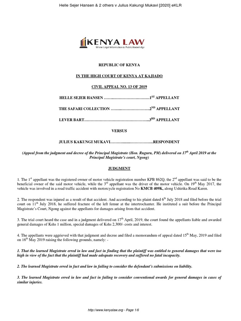 St Nd Rd Th Pdf Burden Of Proof Law Negligence
