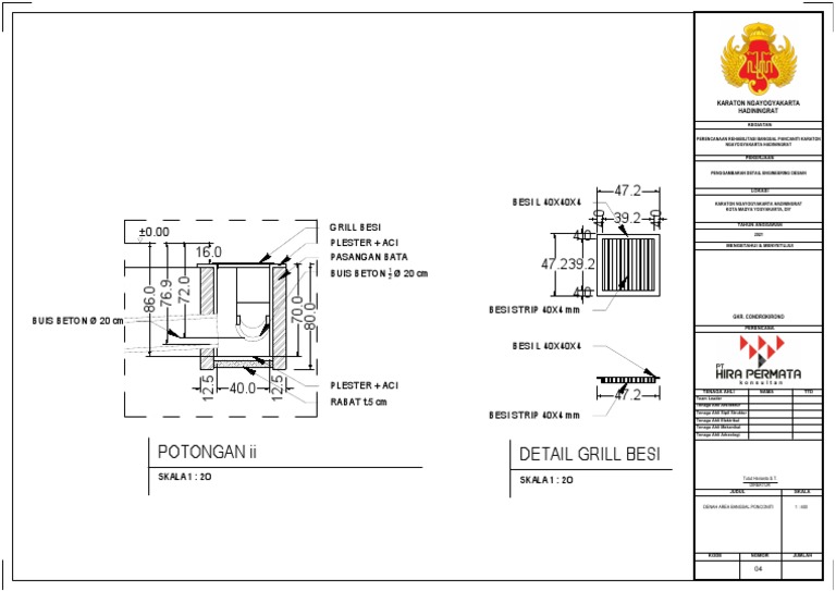 Detail Grill Saluran | PDF