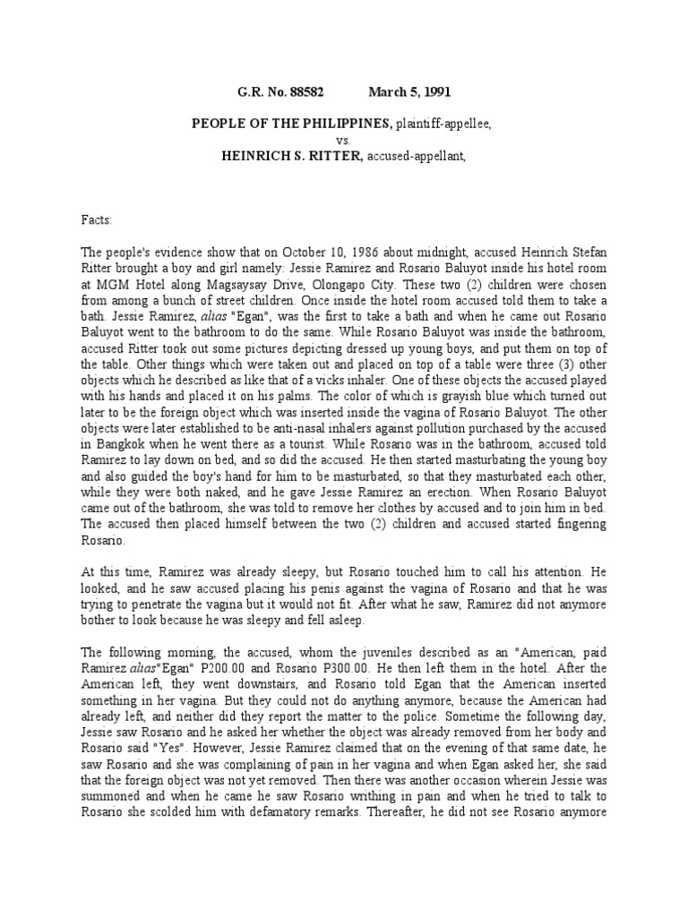 People v. Ritter | PDF