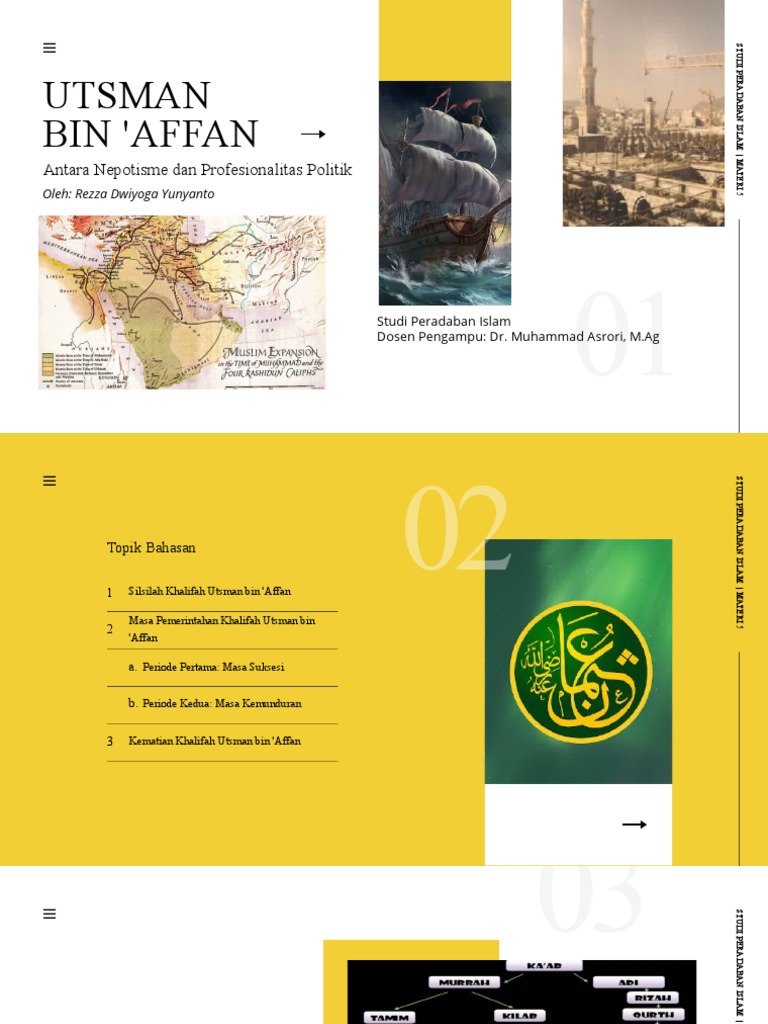 Sejarah Utsman Bin Affan | PDF