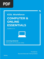 ICDL Computing 1.0 Learning Materials - Sample | PDF | Bracket ...