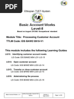 Customer Account Processing Guide | PDF | Banks | Deposit Account