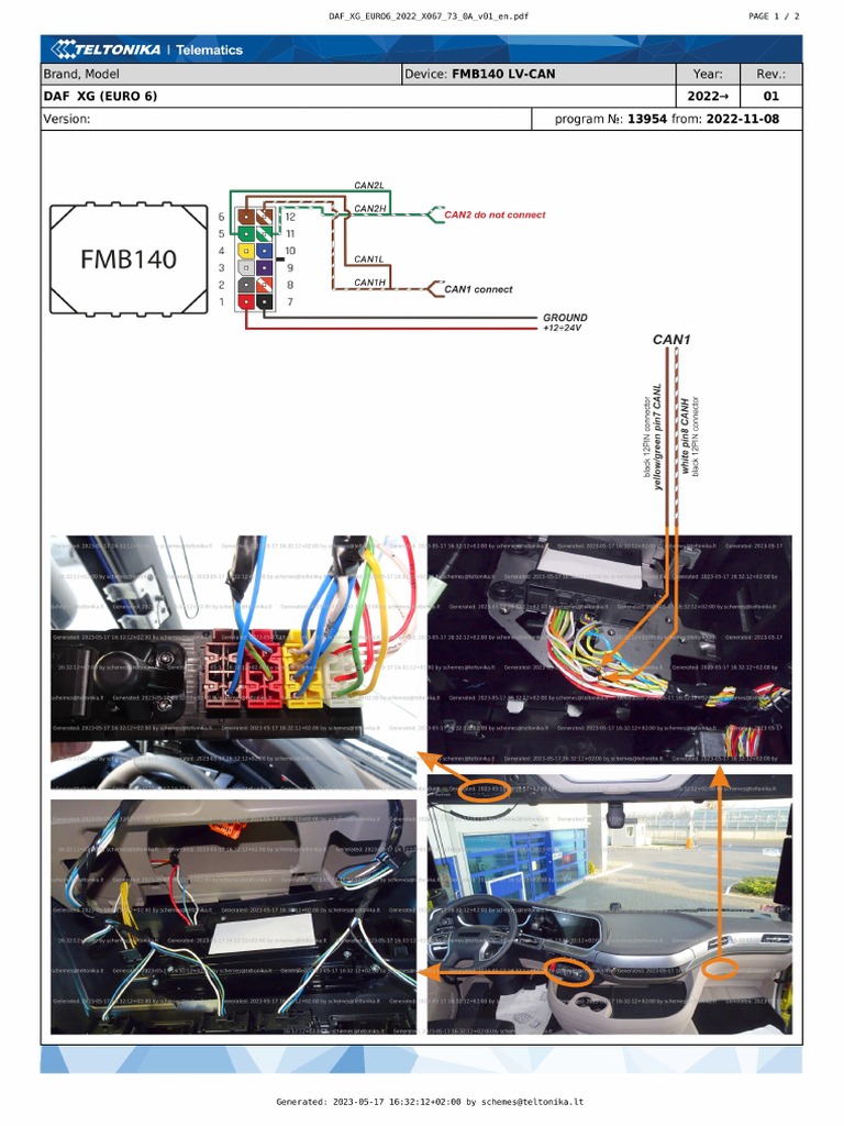 DAF XG EURO6 2022 en | PDF