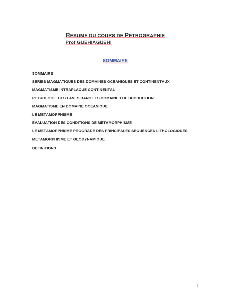 Petro | PDF | Basalte | Magma