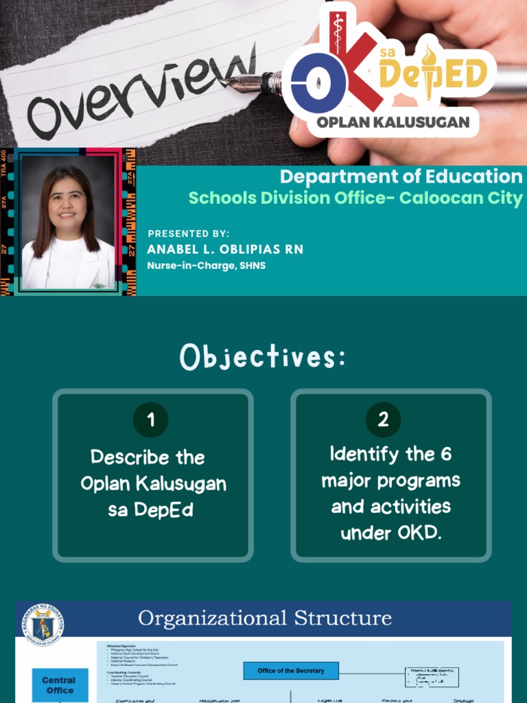 OK Sa DepEd-Overview | PDF | Health Policy | Public Services