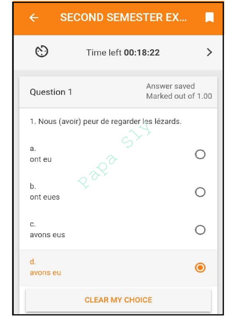 2nd Semester French. 2 2020 | PDF