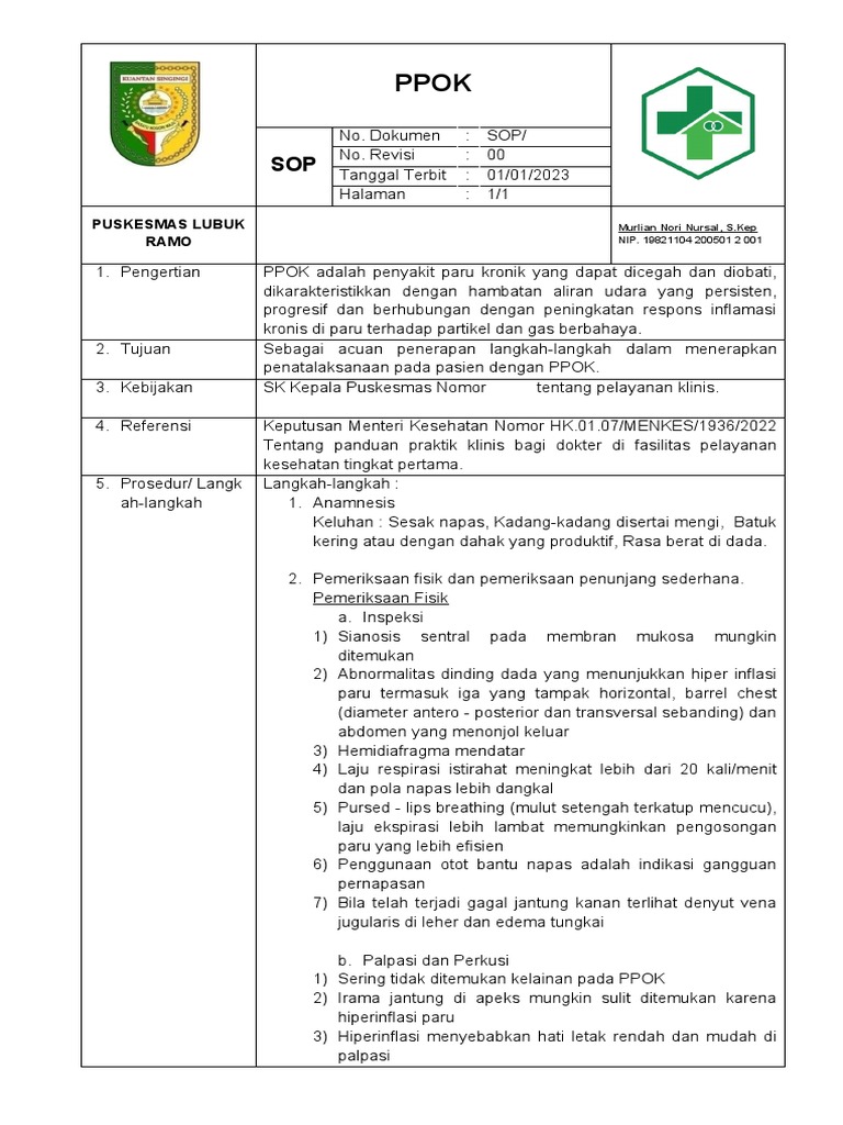 Ppok | PDF | Kesehatan Holistik