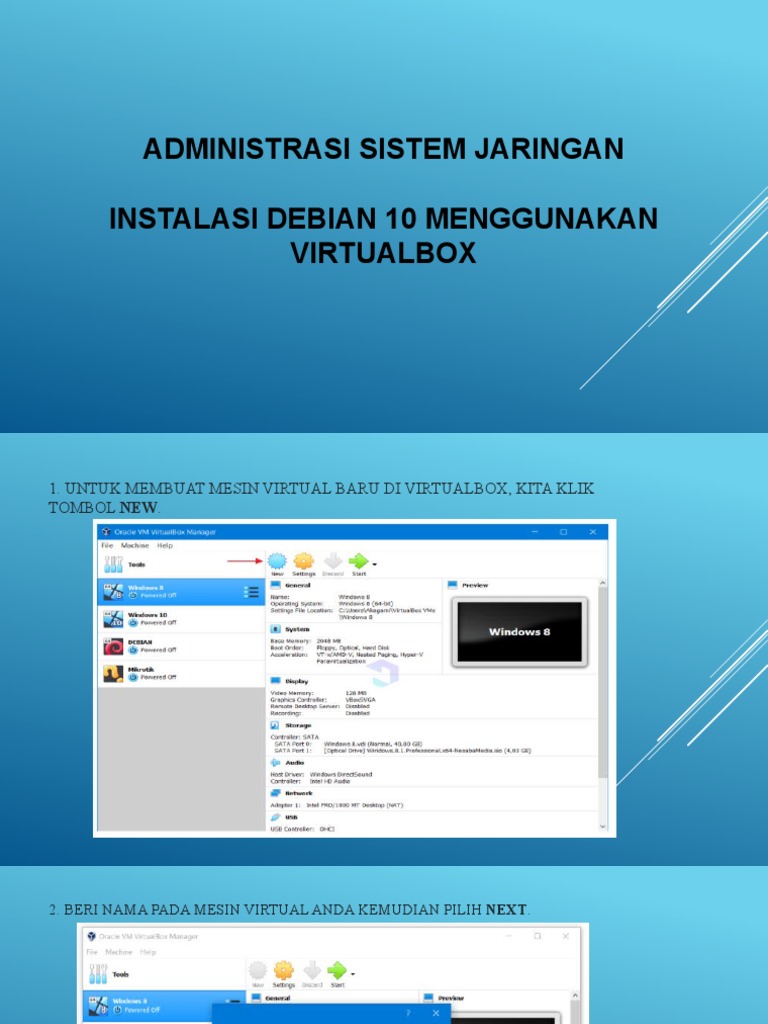 Instalasi Debian 10 Menggunakan Virtualbox | PDF | Griya & Taman
