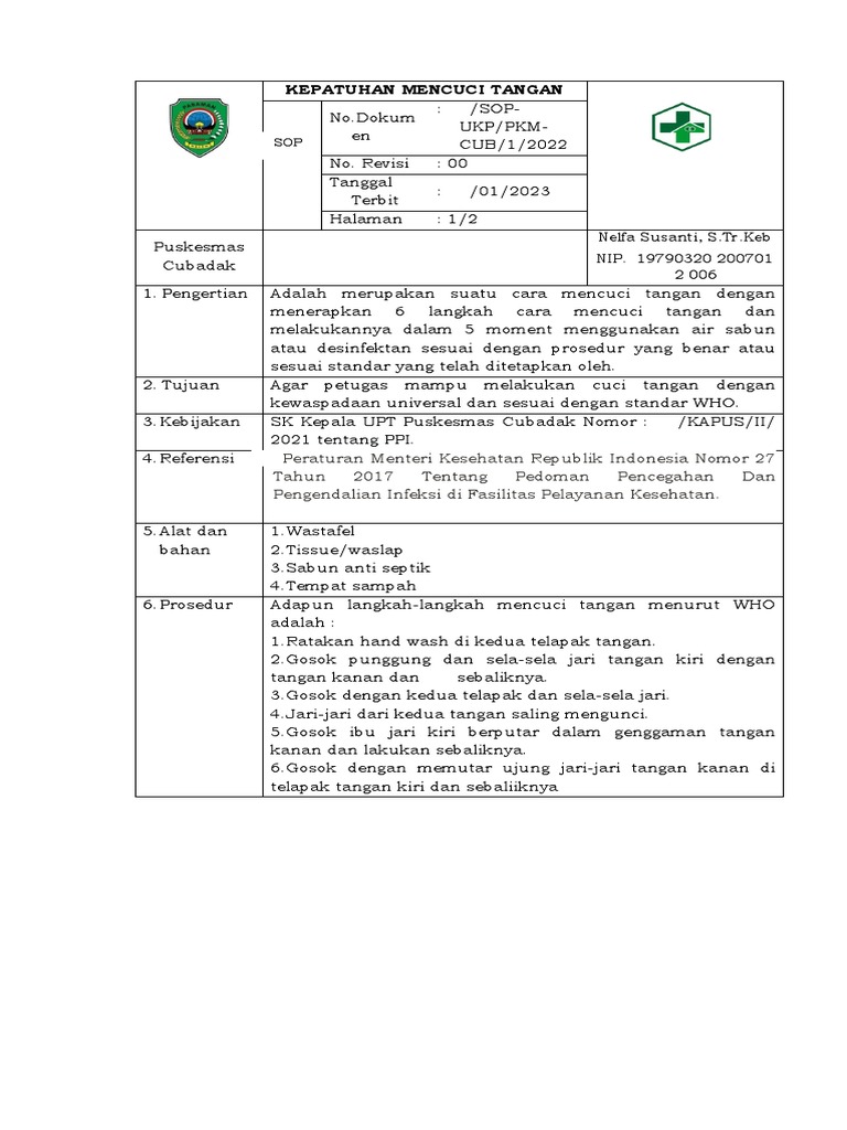 Sop CTPS | PDF | Sains & Matematika
