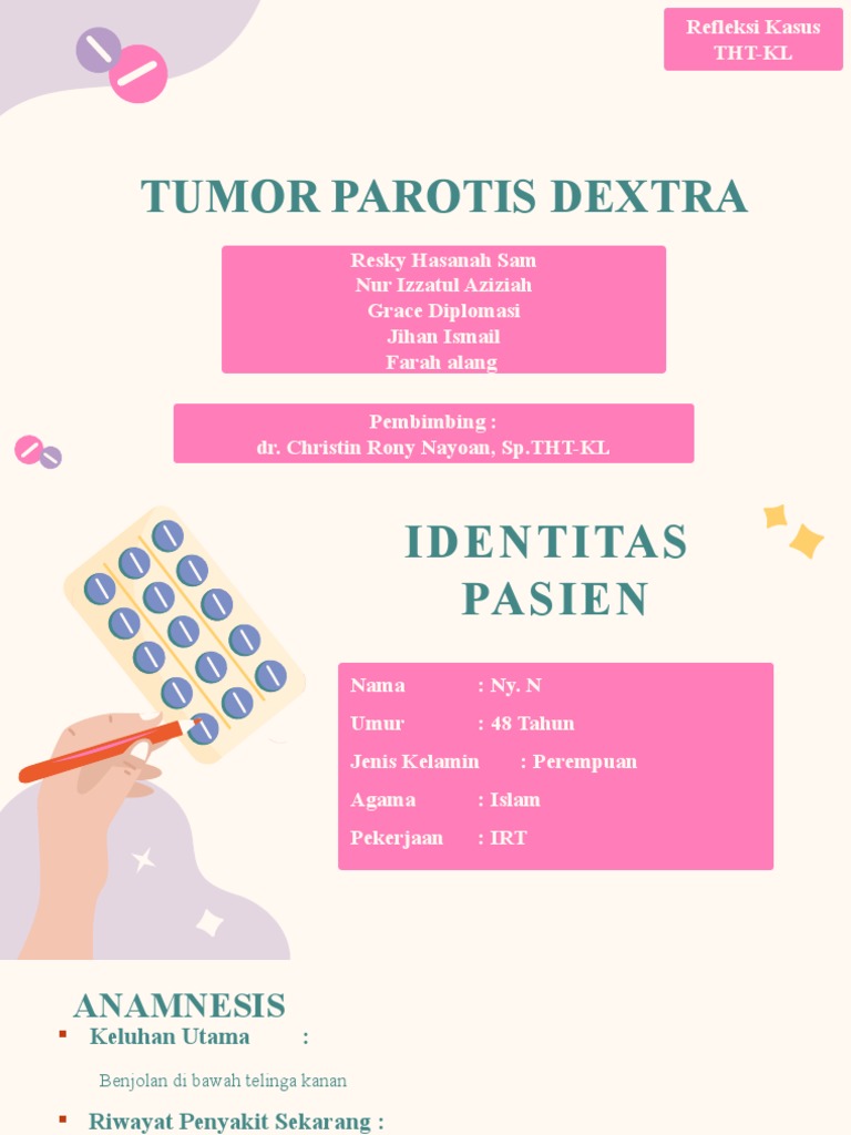 Refka Kelompok DR CN Tumor Parotis | PDF