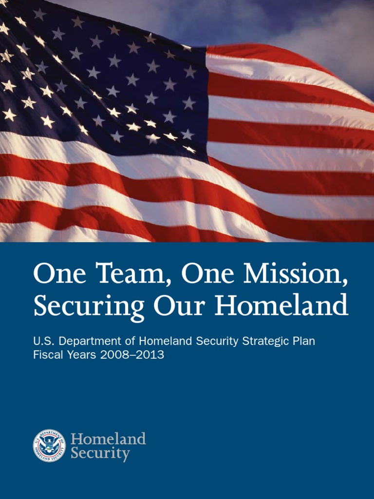 DHS Strategic Plan 2008-2013 Overview | PDF | United States Department ...