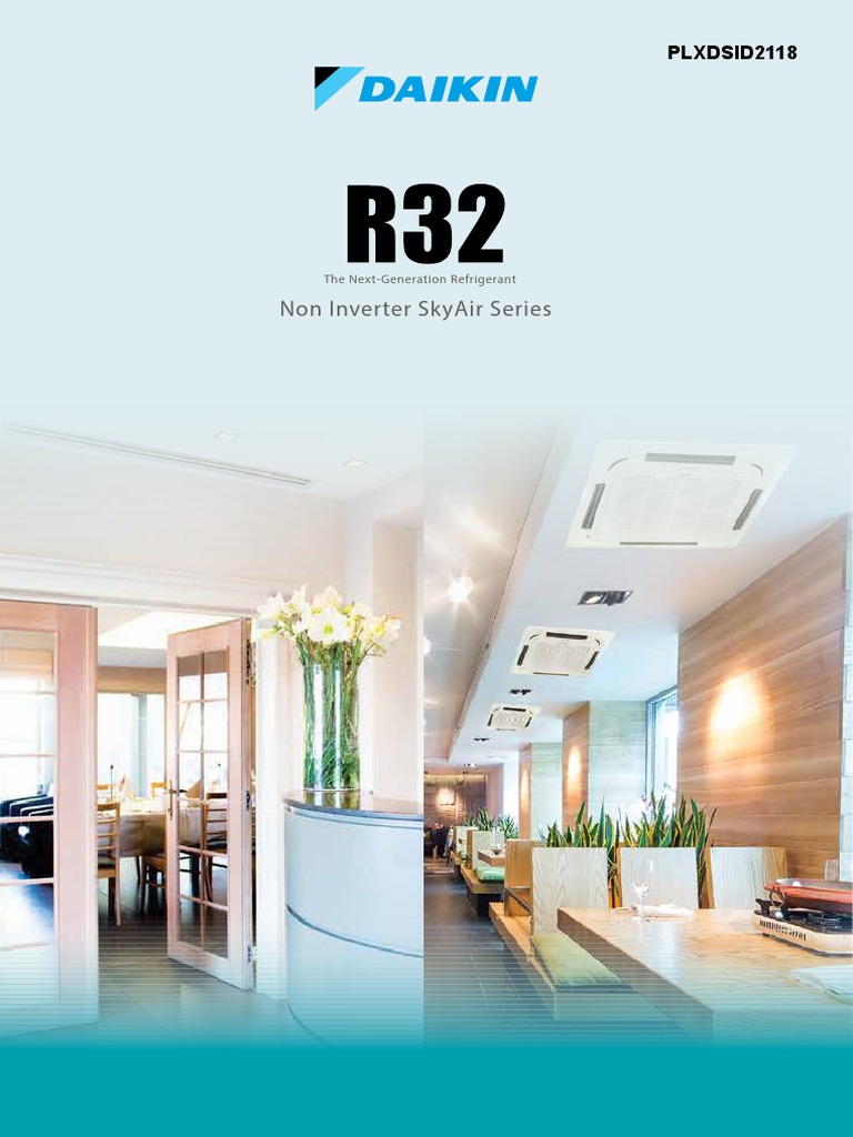 Sky Air DAMA R32 STD - PLXDSID2118 | PDF | Air Conditioning | Drainage