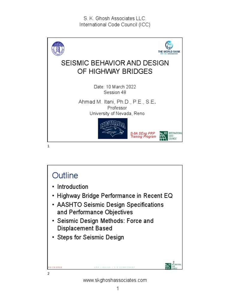 S - 48 - Bridge - 07 Seismic Design of Highway Bridges | PDF | Earthquake Engineering | Applied ...