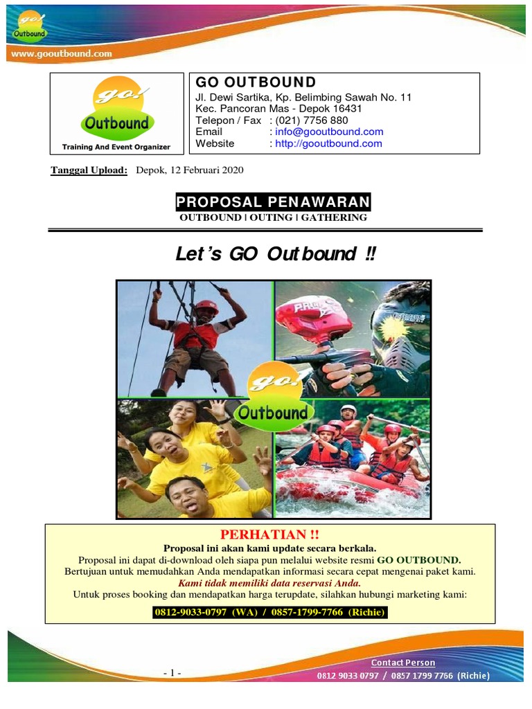 GO Outbound | PDF