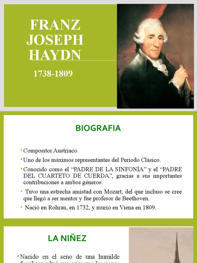 Franz Joseph Haydn | PDF | Arte