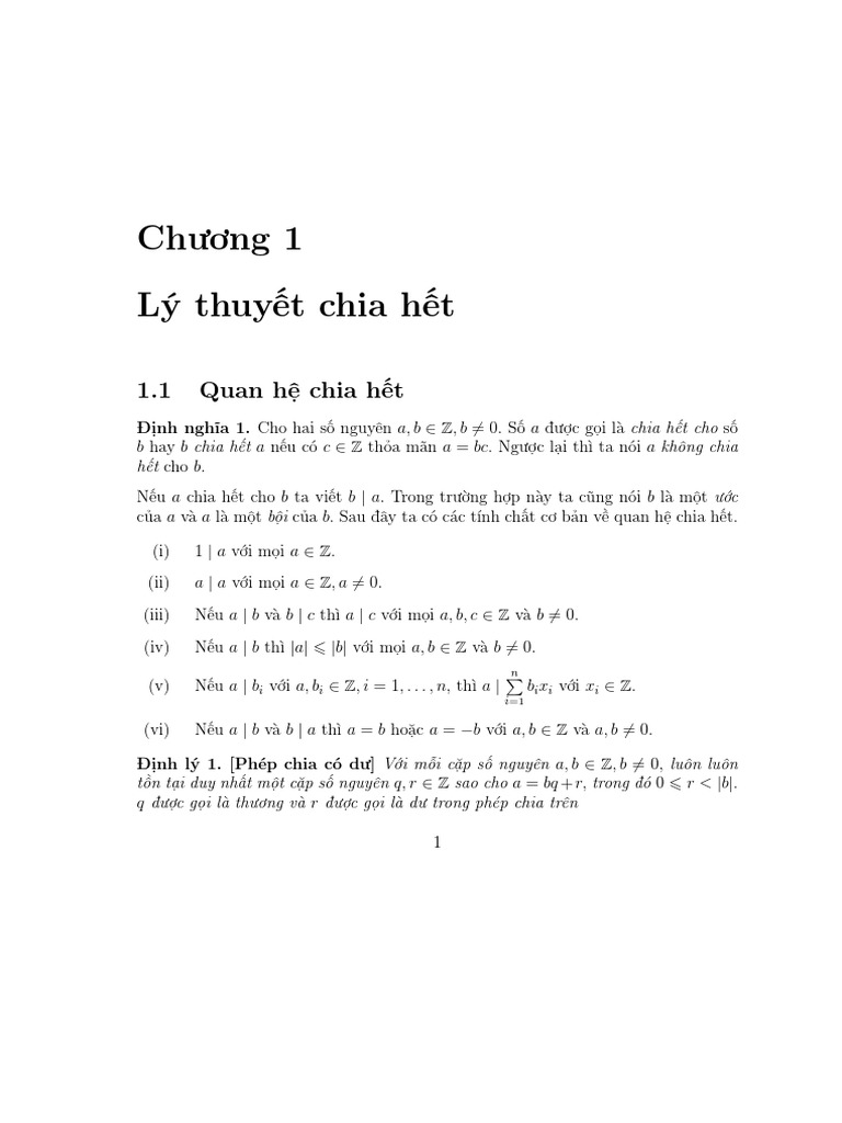 Mot So Van de Chon Loc Cua Ly Thuyet So - Pham Duc Hiep | PDF