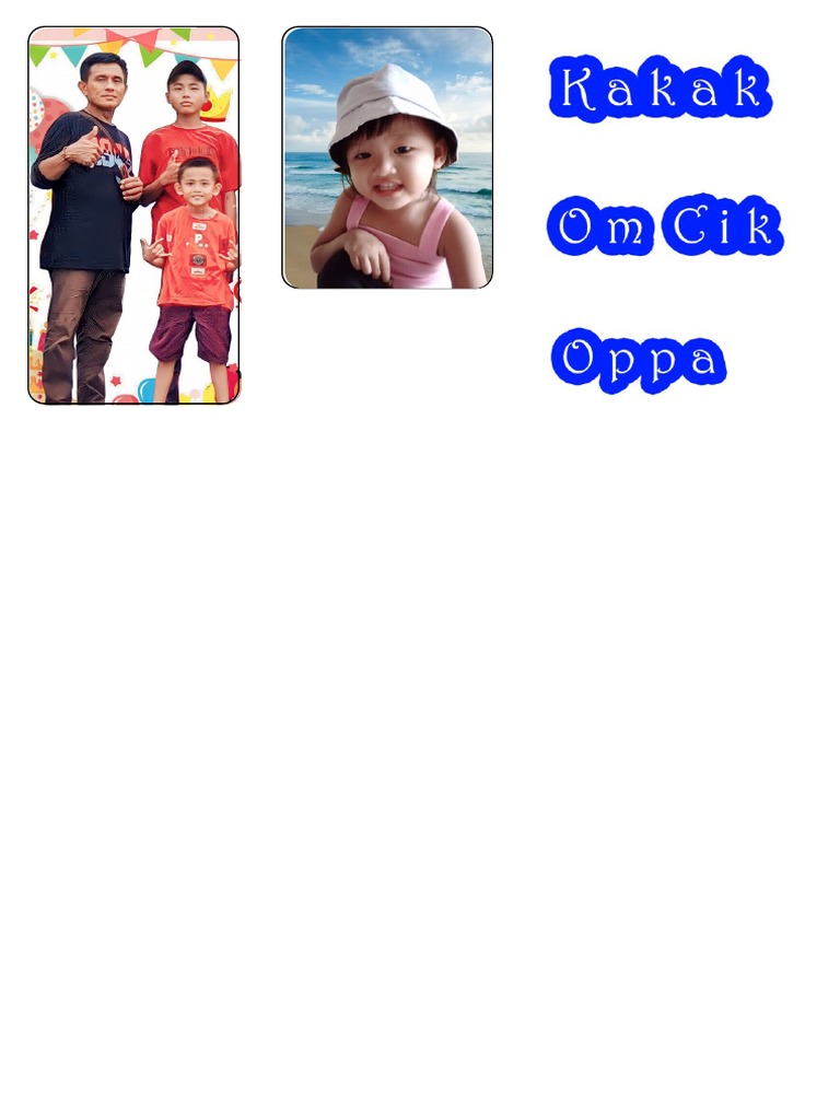 Topper Tumpeng Faren Om Cik Opa | PDF