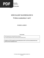 Level 3 Calculus Formula Sheet 2024 | PDF | Geometry | Euclidean Geometry
