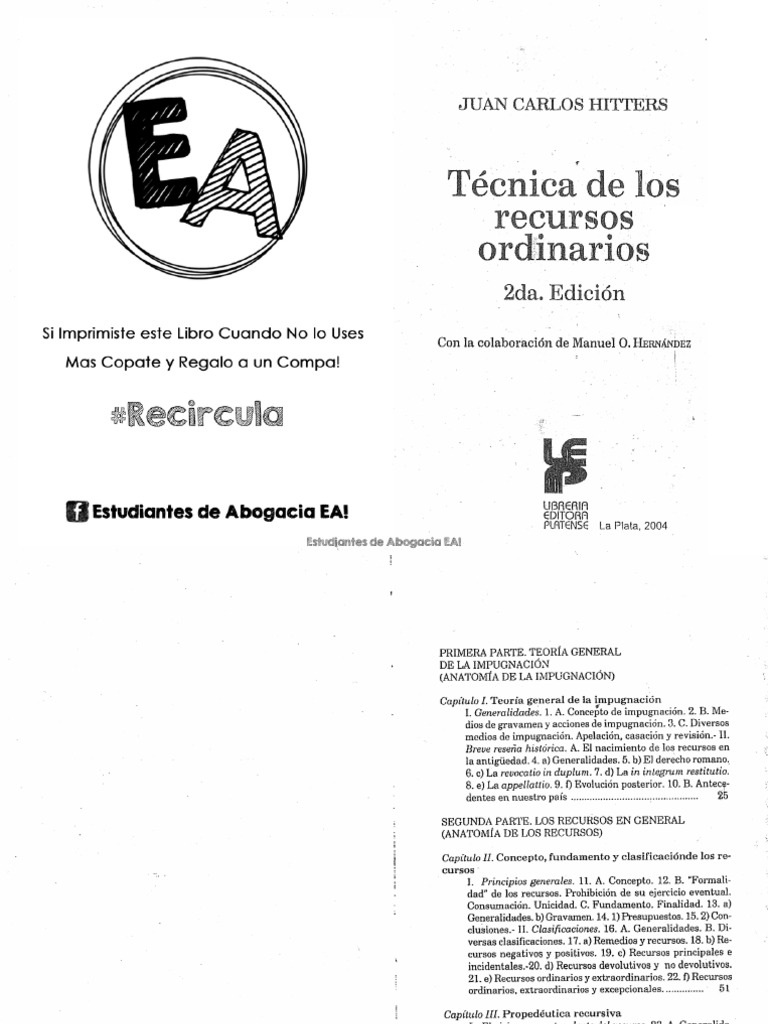 Recursos Ordinarios Hitters | PDF