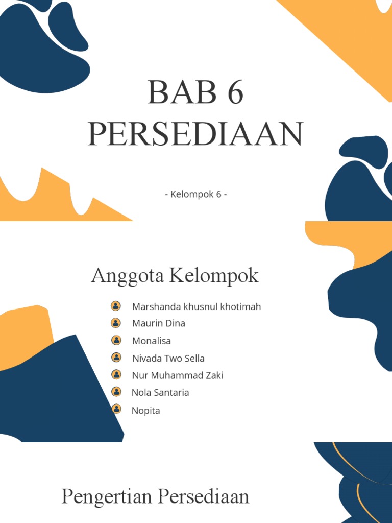 Persediaan: Definisi, Klasifikasi, dan Pengukuran | PDF