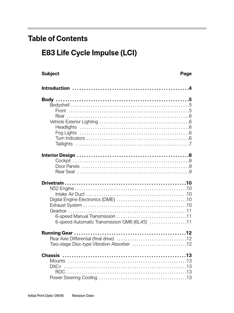 X3 LCI Changes | PDF | Manual Transmission | Headlamp