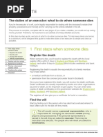Deceased Estate Reporting Checklist | PDF