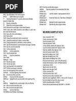 Basic Computer Keyboard Shortcut Keys A To Z | PDF | Keyboard Shortcut ...