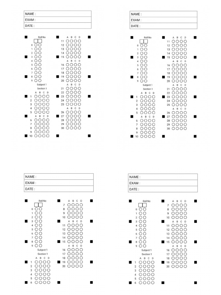 Evalbee Answersheets | PDF