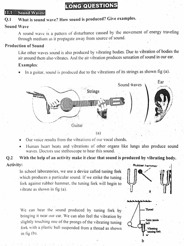 10th Physics Chapter 2 Long Ans | PDF