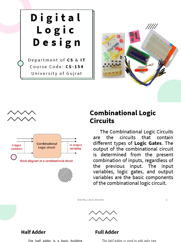Lec #2 - DLD | PDF | Logic Gate | Subtraction