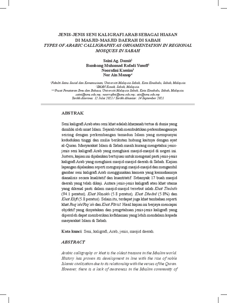 Khat | PDF | Ilmu Sosial | Klasik