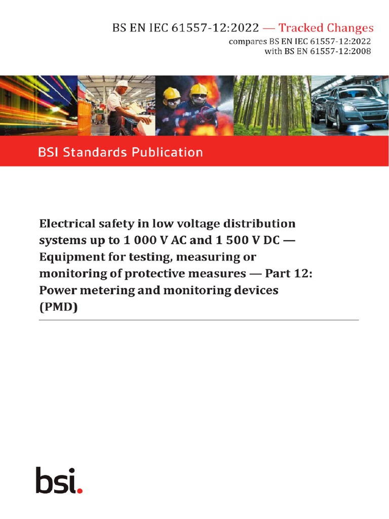 BS en IEC 61557-12 (2022) Power Metering | PDF