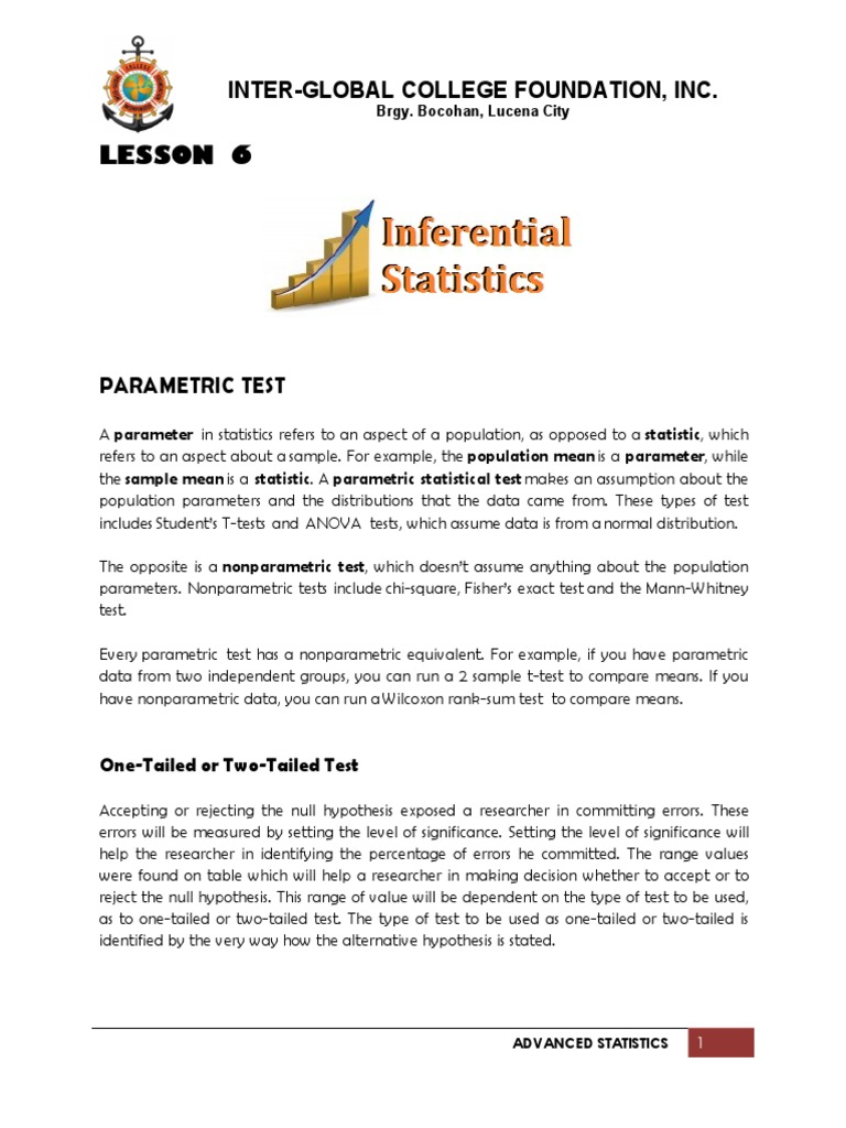 Lesson 6 Paired T Test | PDF | Statistical Hypothesis Testing | Student ...