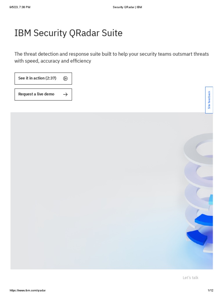 Security Qradar Ibm Pdf