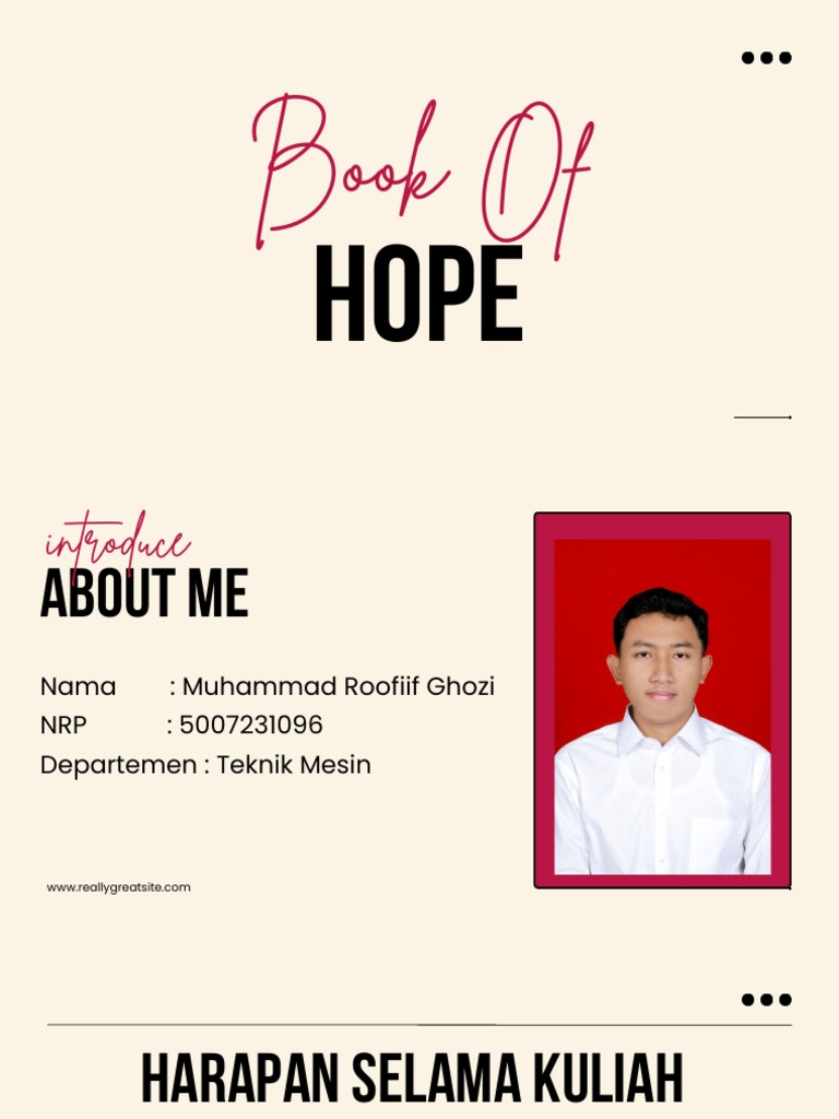Book of Hope by Ghozi | PDF